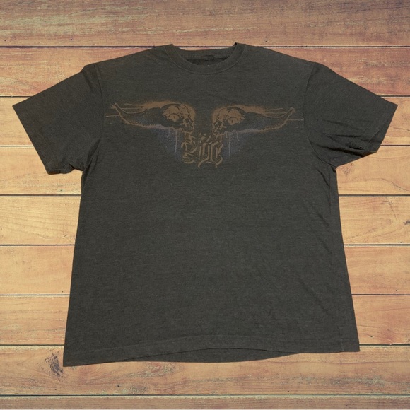 Realtree | Shirts | Blue Collar Ethic Shinedown Skull Shirt Staind ...